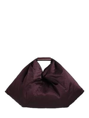 MAISON MARGIELA Satin Hobo Handbag - Red