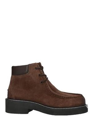 Sandro Leather Ankle Boots - Brown