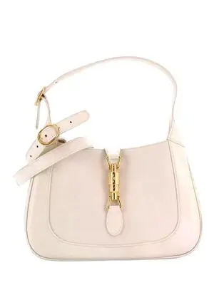 Gucci Gucci Jackie 1961 Leather Small Hobo Bag Neutrals