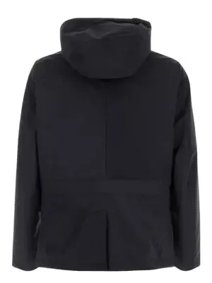 MOORER Vermont Hooded Jacket - Black