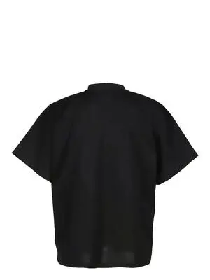 PROTOTYPES Laurel-print Crew-neck T-shirt - Black
