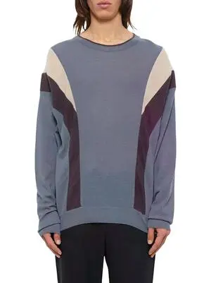 WOOYOUNGMI Colour-block Sweatshirt - Blue