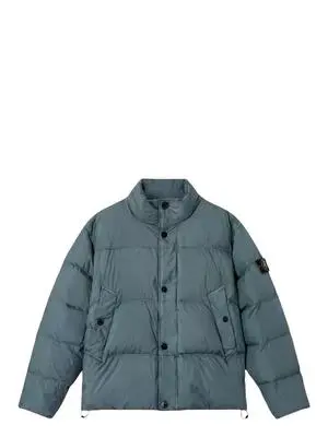 Stone Island Crinkle Reps Ny Jacket - Green
