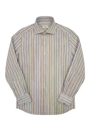BORRIELLO NAPOLI Striped Shirt - Neutrals