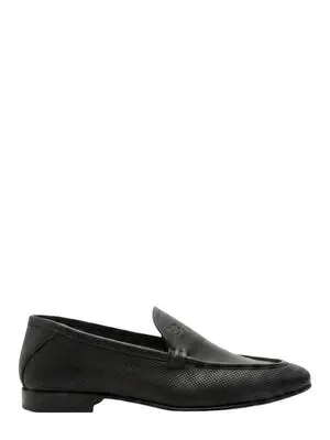 FABI Fabi Perforated Leather Loafers