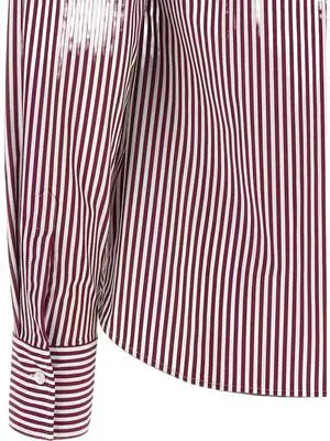 XACUS Sarakt Striped Shirt - Red