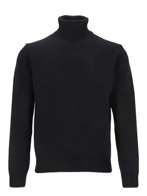 AL DUCA D’AOSTA 1902 Roll-neck Wool Sweater - Blue