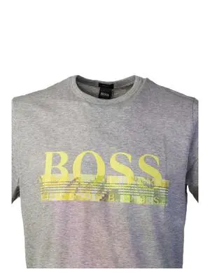 Hugo Logo Short-sleeve T-shirt - Grey