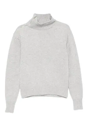 Source Unknown Konny Zipped Sweater - Grey