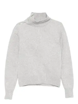 Source Unknown Konny Zipped Sweater - Grey