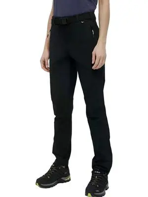 VIKING Belted Zip-pocket Trousers - Black