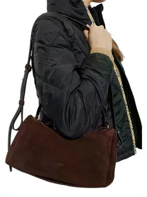 NEOUS Scorpius Suede Tote Bag - Brown