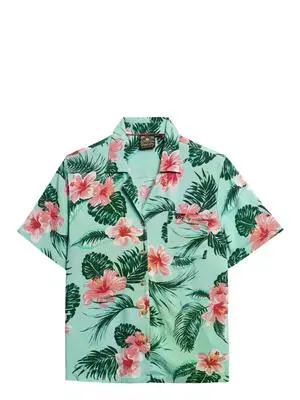 Superdry Beach Resort Floral-print Shirt - Green