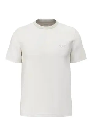 Guess Logo-print Crew-neck T-shirt - Neutrals