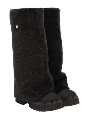 Bogner Turin Shearling Knee-high Boots - Brown