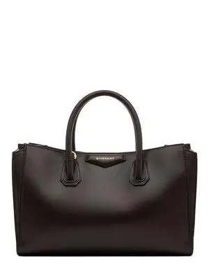 Givenchy Antigona Catchall Small Leather Top-handle Bag - Brown