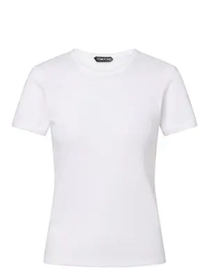 TOM FORD Cotton Jersey T-shirt - White