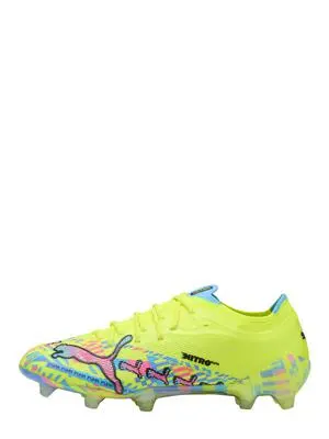 PUMA Ultra Nitro Ultimate Advanced Level Firm Ground Soccer Cleats - White