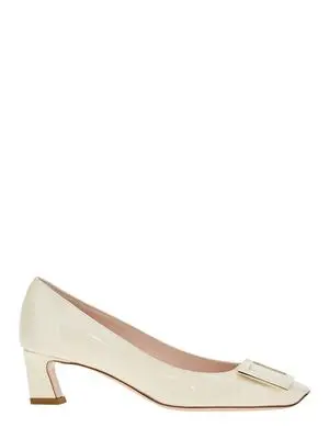 ROGER VIVIER ROGER VIVIER Patent Leather Pumps White