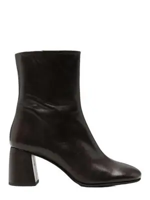 POEVE Porto High Heel Boots - Brown