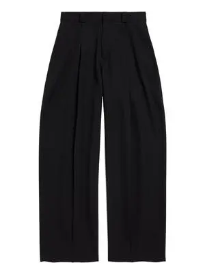 Balenciaga Relaxed Curve Pants - Black