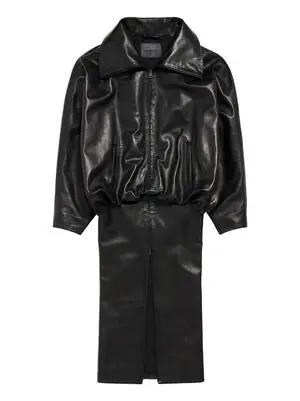 BALENCIAGA Balenciaga Smooth Light Lambskin Round Jacket