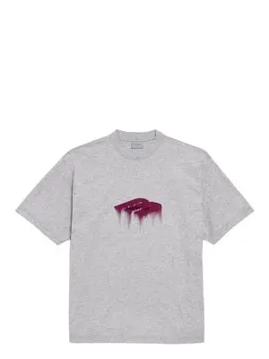 Balenciaga Wet Brush Medium Fit T-shirt - Grey