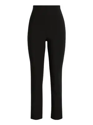Scanlan Theodore Italian High-waist Slim Trouser - Black