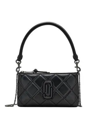 Marc Jacobs Quilted Snapshot Convertible Shoulder Bag - Black