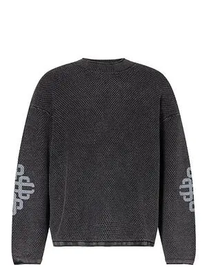 THE COUTURE CLUB Cotton-knit Jumper - Black