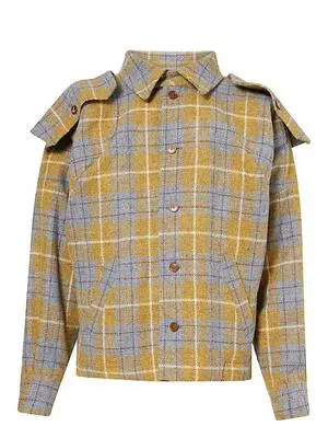 VIVIENNE WESTWOOD Check Broad Wool Jacket - Multi