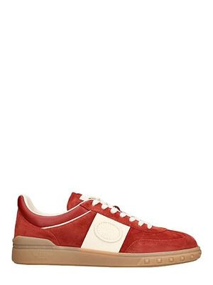 Valentino Garavani Upvillage Suede Trainers - Red Comb