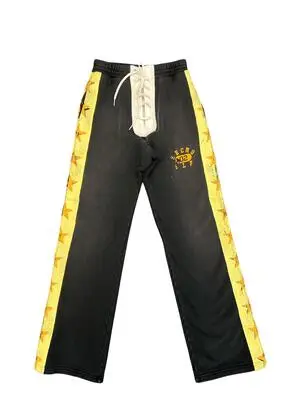 SECND SLF All Star Field Day Lounge Pant /yellow - Black