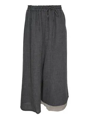 Y’s O-left Double String Pant - Grey