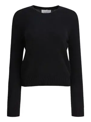 LISA YANG Mable Cashmere Crewneck Sweater - Black