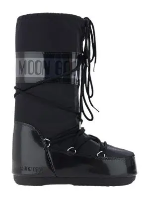 Moon Boot Icon Glance Boots - Black