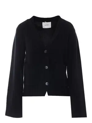 LISA YANG Danni Cashmere Cardigan - Black