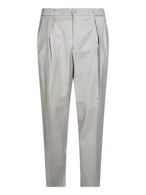 BRIGLIA Brushed Flannel Dress Pants - Beige