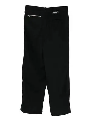 Undercover Striped Trousers - Black