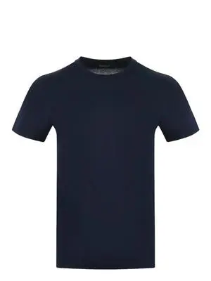 DONDUP Logo-patch T-shirt - Blue