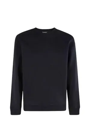 DONDUP Cotton Crew-neck Sweatshirt - Blue