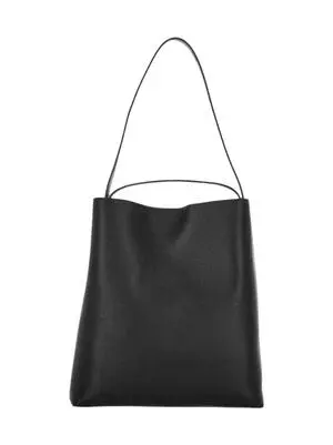 AESTHER EKME Grained Leather Tote Bag - Black