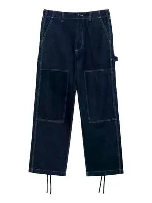 ROY ROGER'S Contrast-stitch Carpenter Jeans - Blue