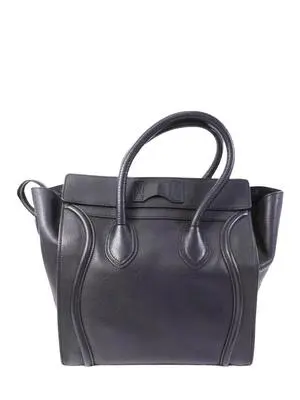 Celine Luggage Handbag - Black