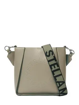 Stella McCartney Stella McCartney Logo Square Crossbody Bag Moss