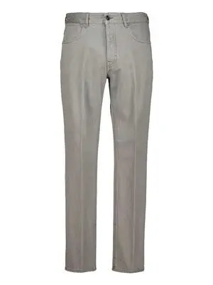 Givenchy Straight-leg Jeans With Logo - Grey