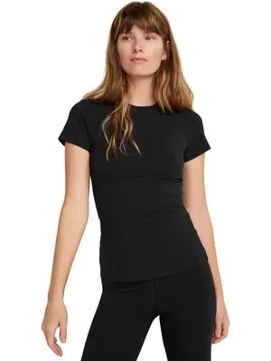 HAVEN WELL WITHIN Balance Organic Cotton T-shirt - Black