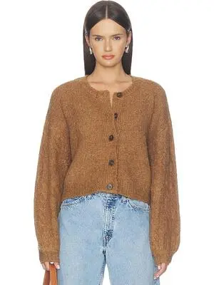 Free People Thistle Cardigan - Macadamia