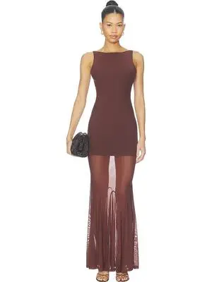 Superdown Auli Maxi Dress - Brown