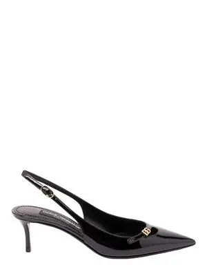 Dolce & Gabbana Patent Leather Slingback Pumps - Multicolor